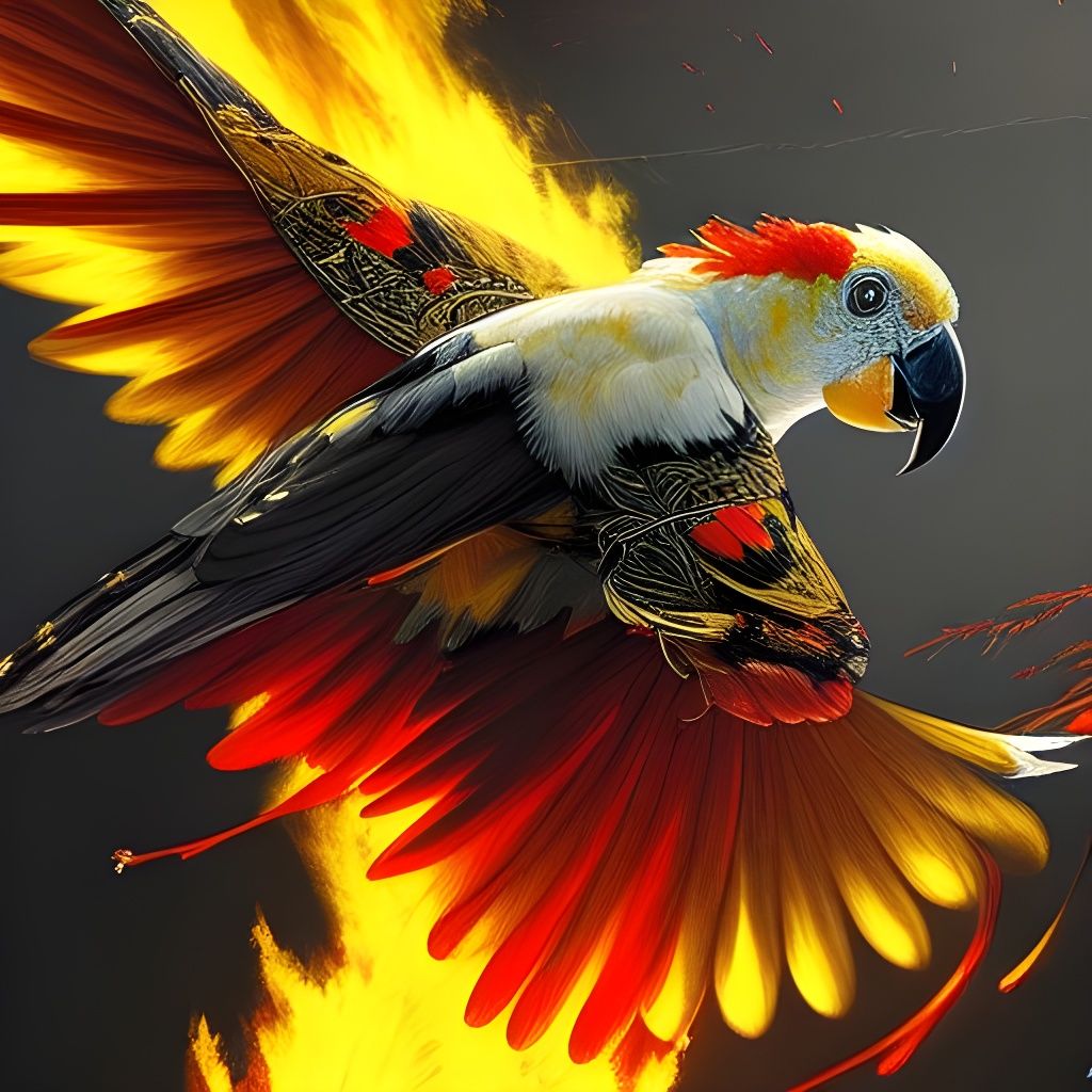 My German Parrot - AI Generated Artwork - NightCafe Creator