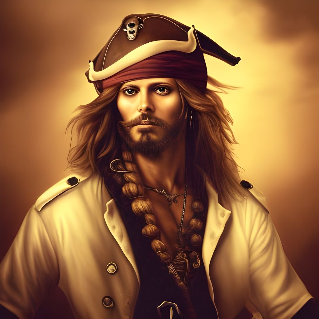 Handsome Pirate - AI Generated Artwork - NightCafe Creator