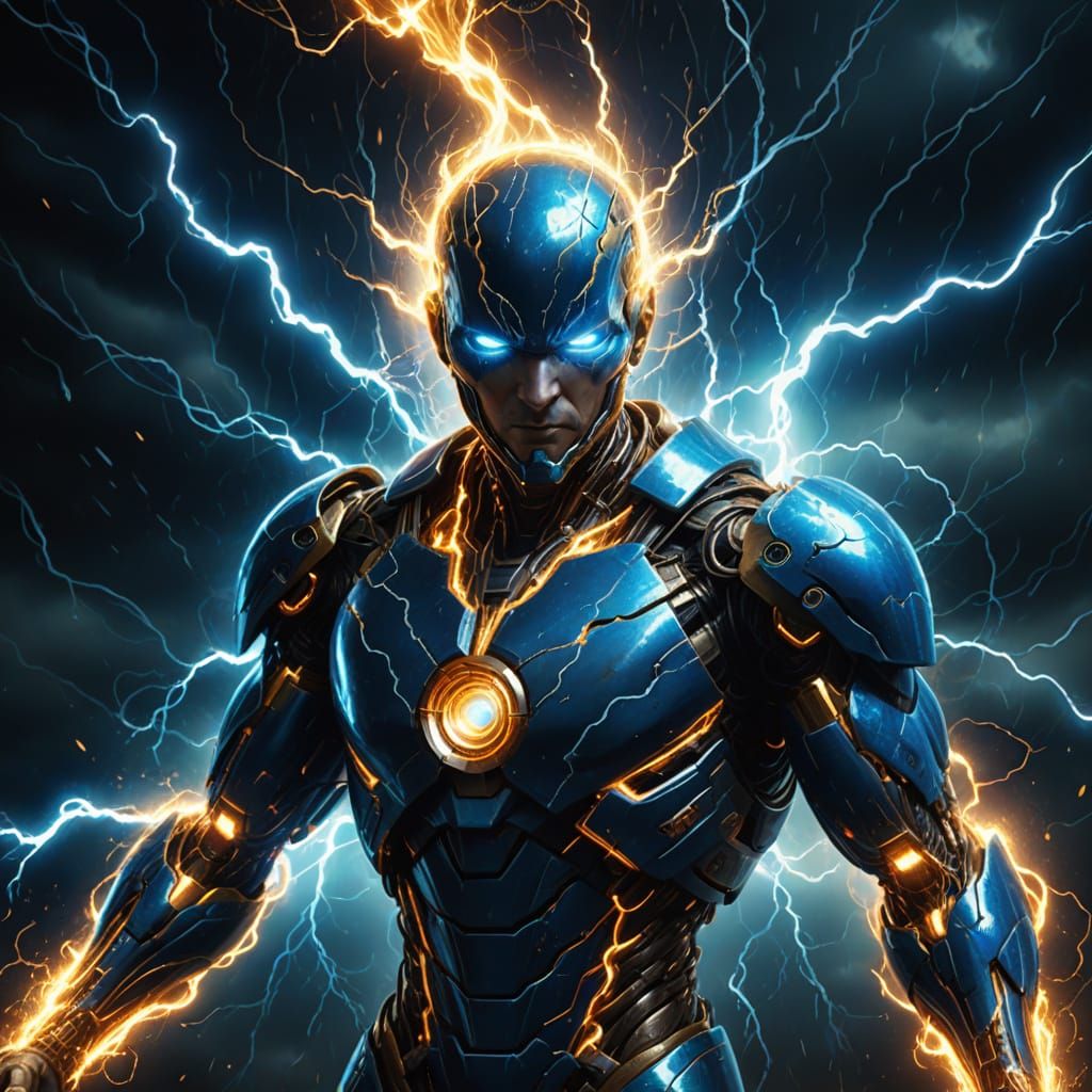 A humanoid ball lightning - Humanoid Ball Lightning in Digit...