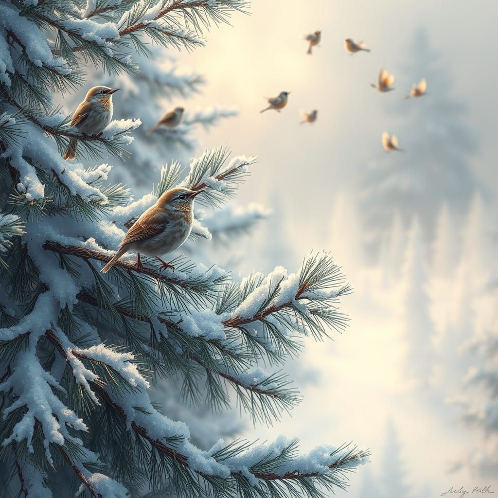 Birds of a feather flock together - Winter Wonderland in Imp...