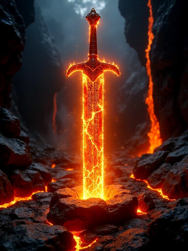 Volcano Sword - Volcano Sword