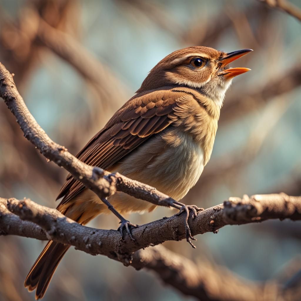 finally got one where it's actually singing! not a great one though ...