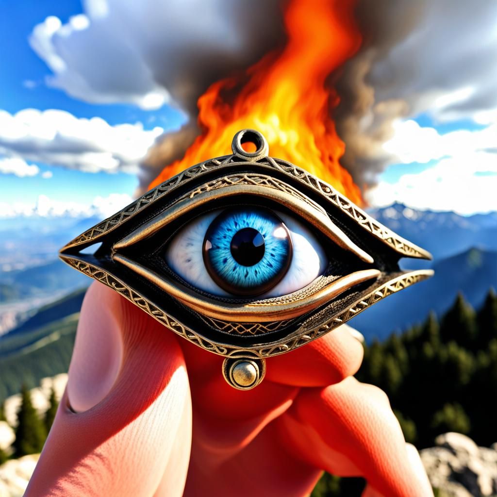 Amulete to protect against evil eye. - AI Generated Artwork - NightCafe ...