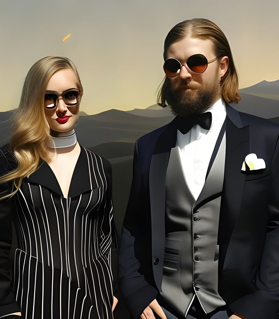 American Gothic 2023 - AI Generated Artwork - NightCafe Creator