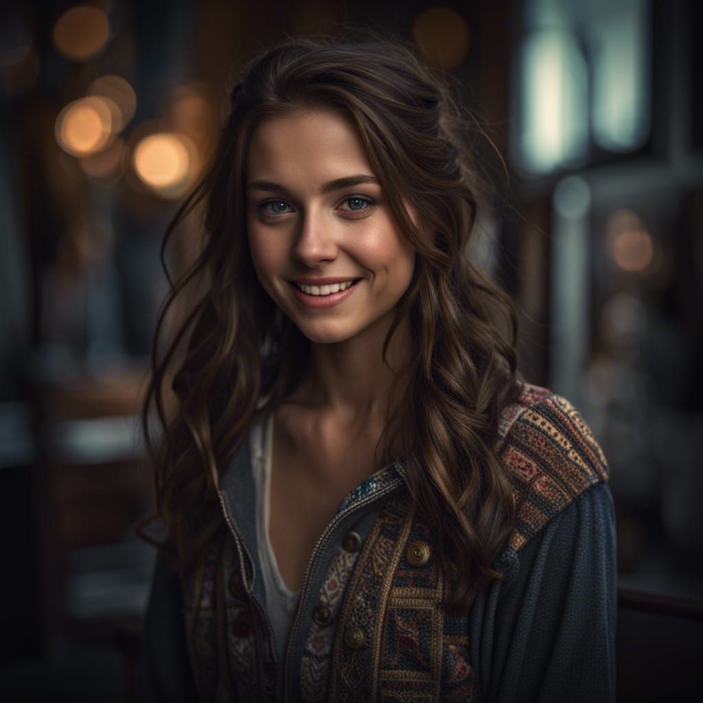 Devon,pretty girl, lovely, sweet, happy, caucasian, brunette, intricate ...