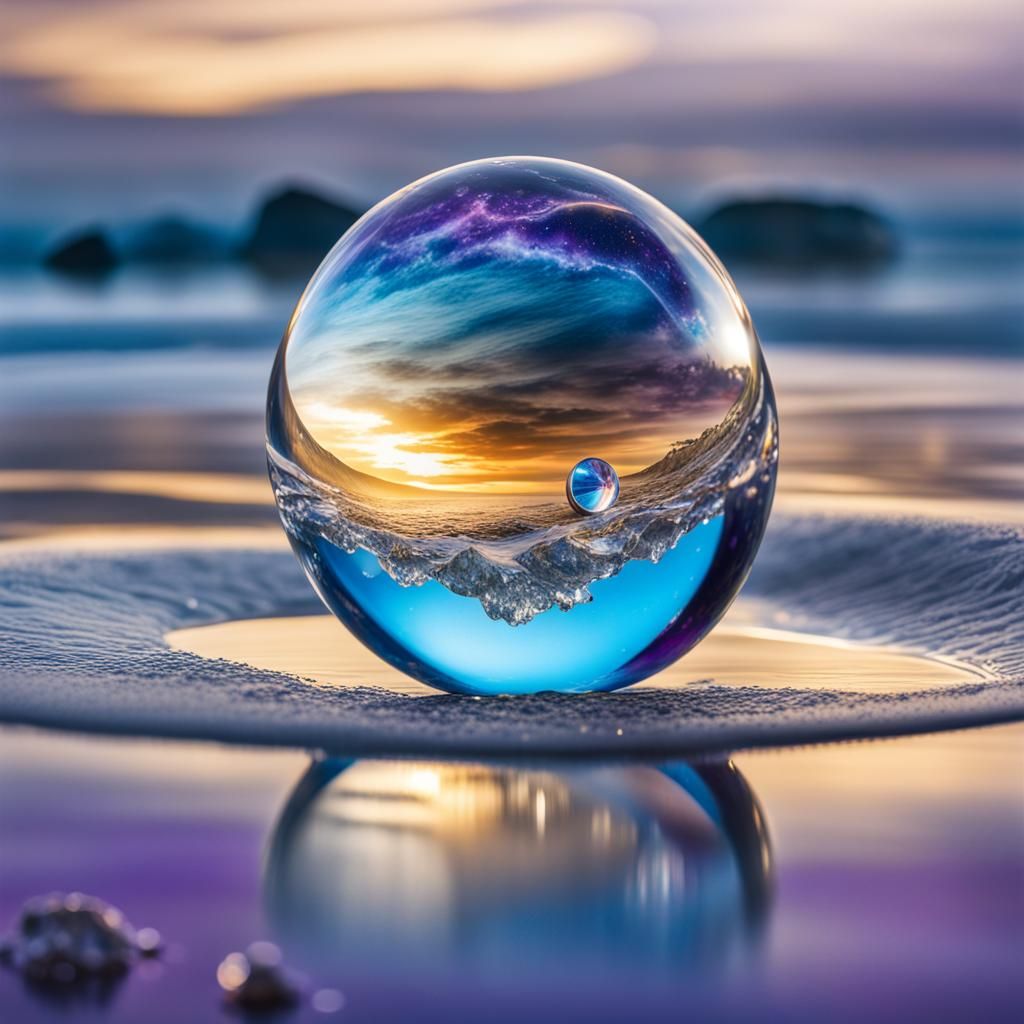 ocean - AI Generated Artwork - NightCafe Creator