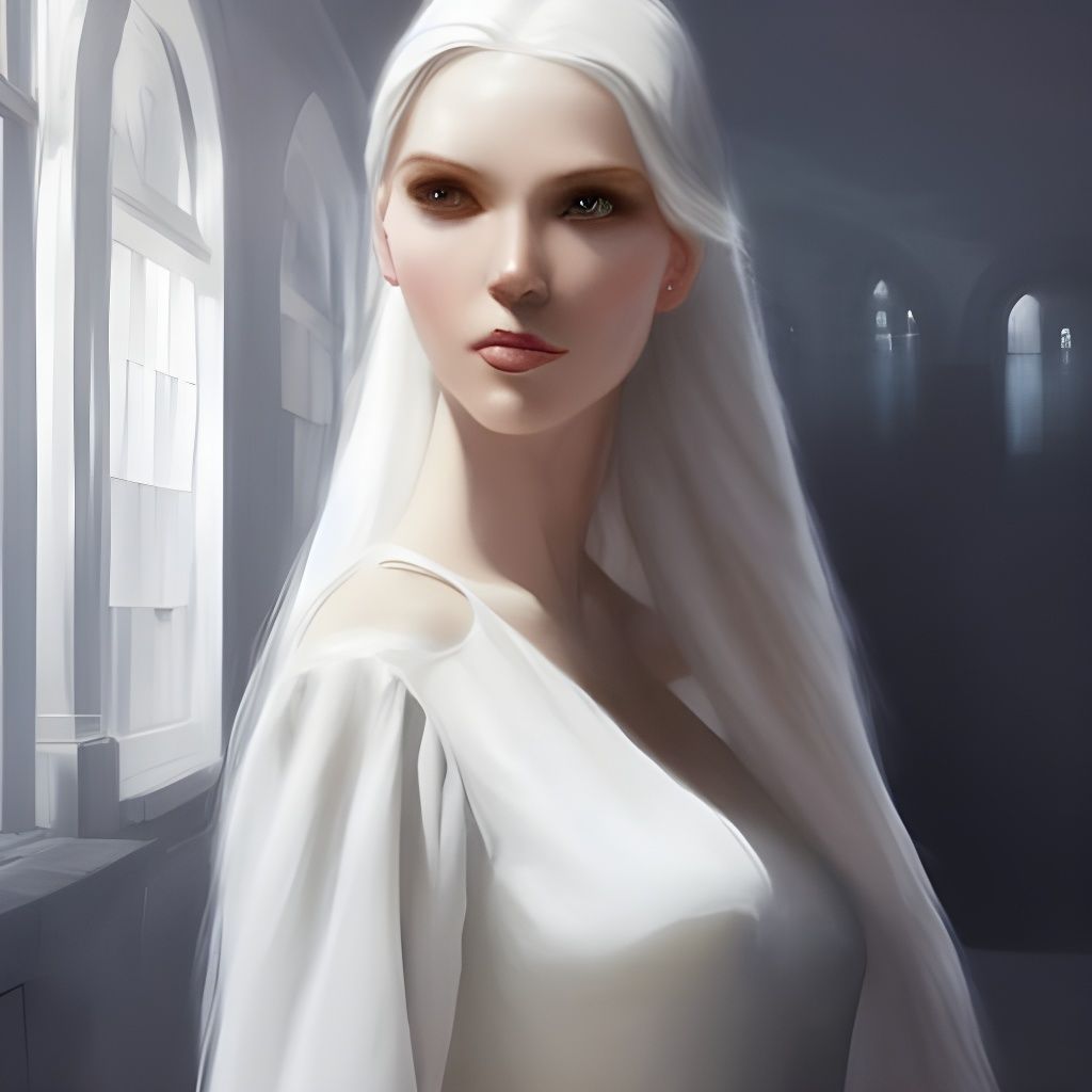 The Pale Princess - AI Generated Artwork - NightCafe Creator