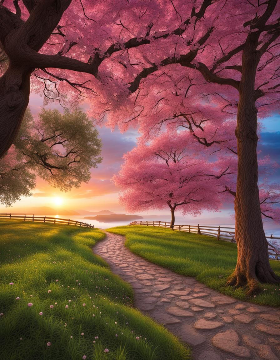 Most beautiful nature scene in the world - AI Generated Artwork ...