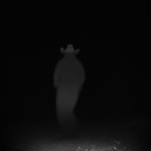 Cowboy shaped cryptid captured on trail cam - AI Generated Artwork ...