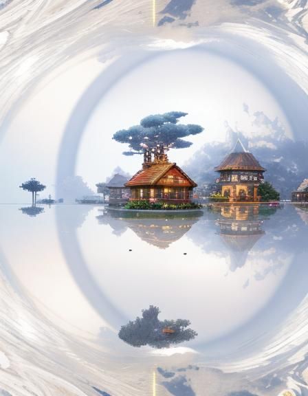 impossibly beautiful cosmic resort on the moon, epic scale, by Asaf ...