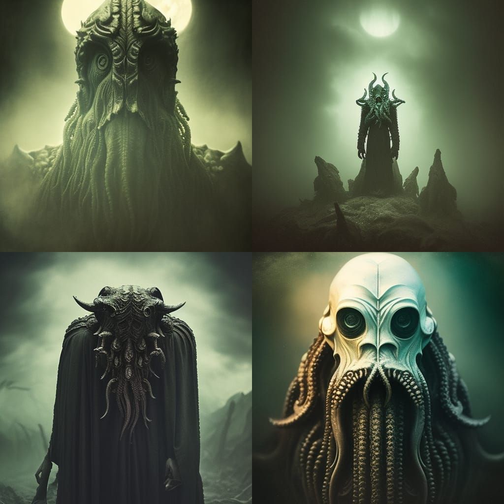 CTHULHU Nightmares & Dreamscapes - AI Generated Artwork - NightCafe Creator