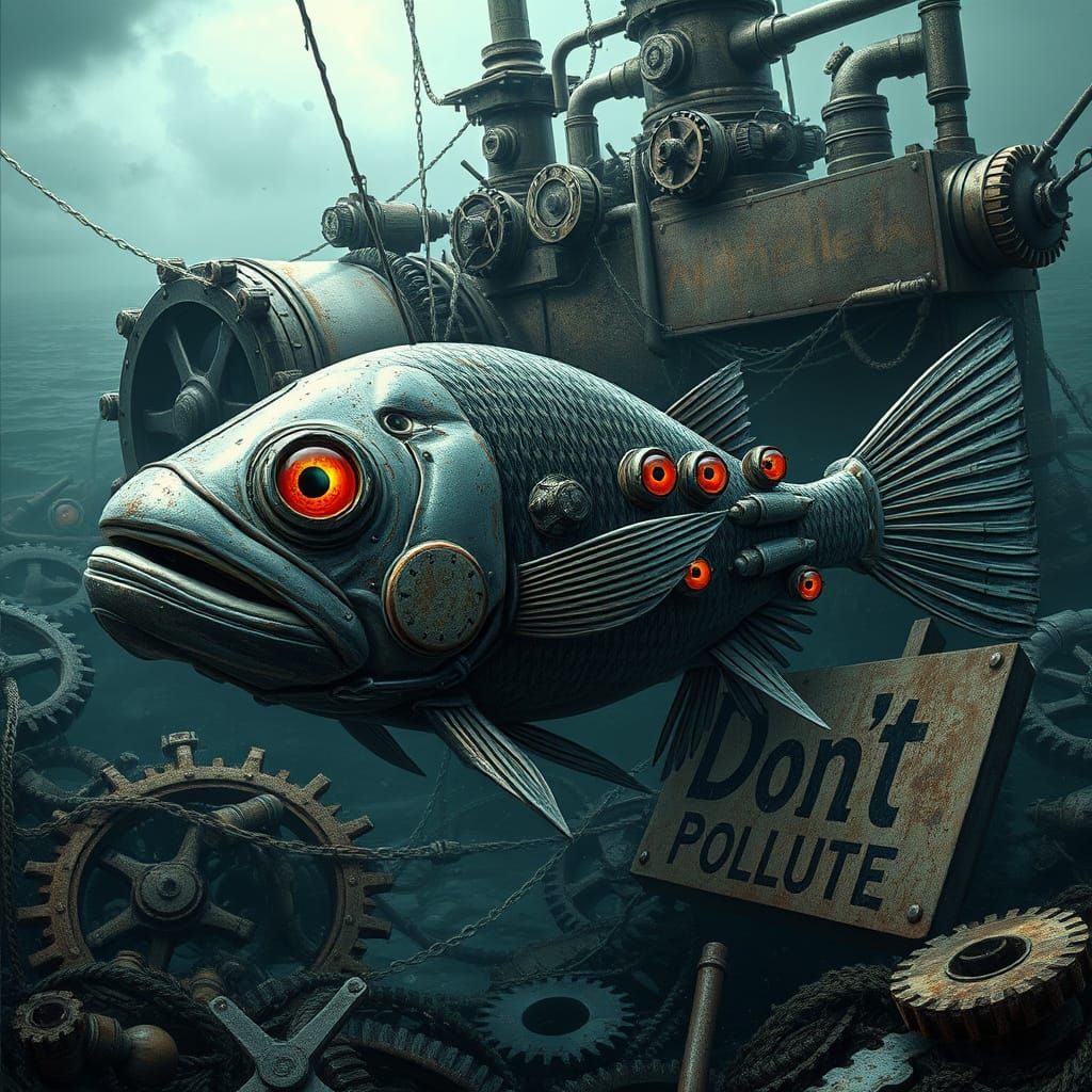 The underwater world - Cybernetic Fish Confronts Industrial ...