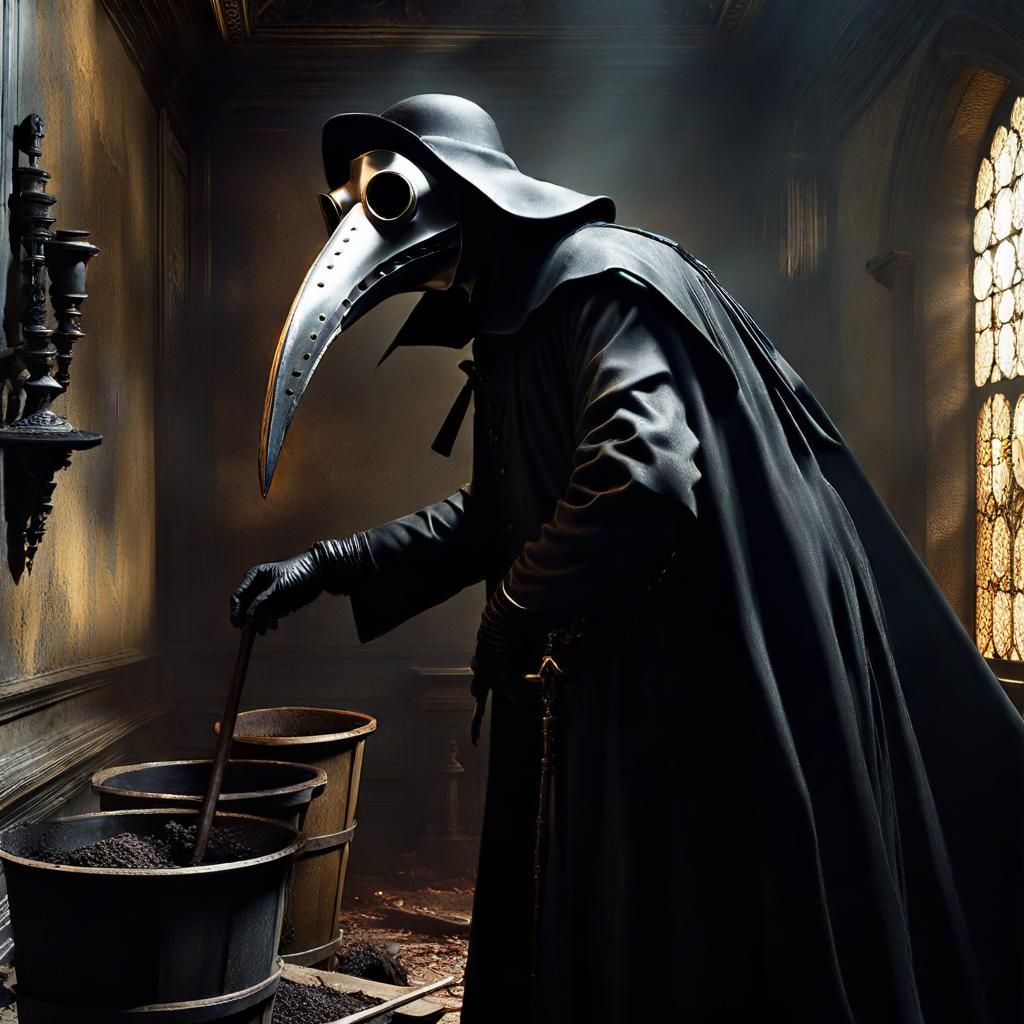 Black Death MD - AI Generated Artwork - NightCafe Creator