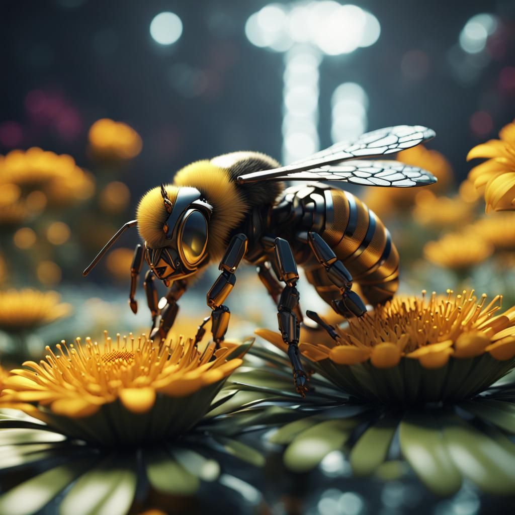 🐝Bee Yourself🐝 - AI Generated Artwork - NightCafe Creator