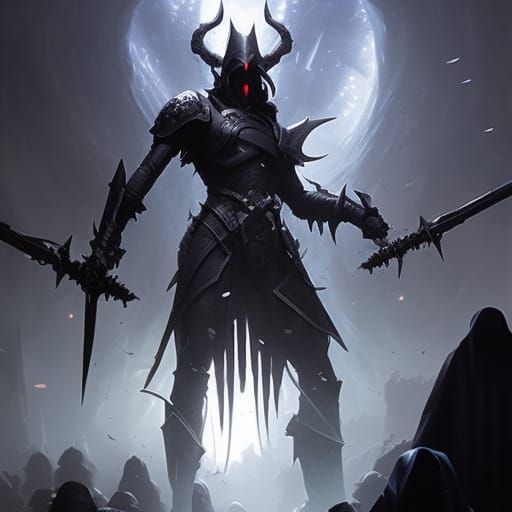 Shadow reaper ,shadows ,8k resolution, knight of death, - AI Generated ...