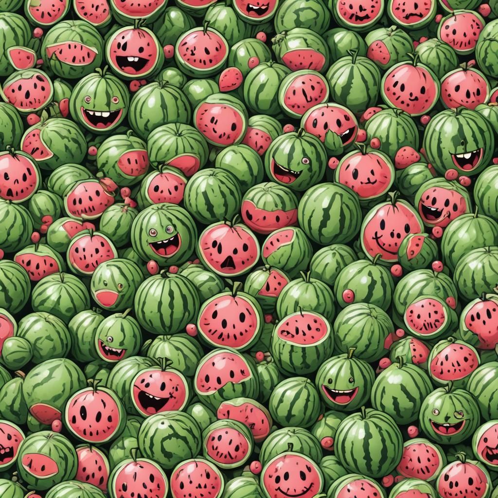 watermelons - AI Generated Artwork - NightCafe Creator