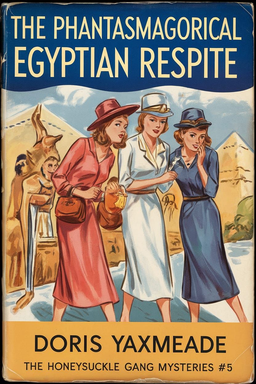 Weekly Read: *The Phantasmagorical Egyptian Respite; The Honeysuckle Gang Mysteries #5*, by ...
