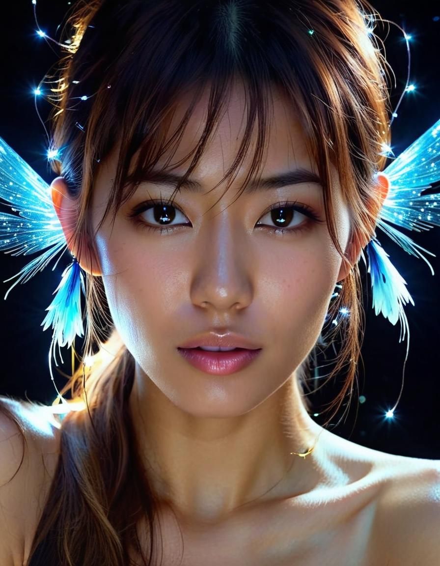 Close Encounter of the Fae Kind - AI Generated Artwork - NightCafe Creator