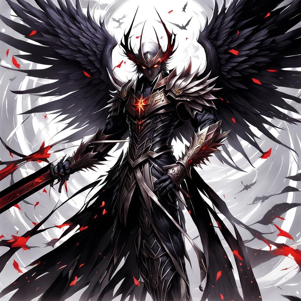 Lucifer Morningstar (Chaos Form) - AI Generated Artwork - NightCafe Creator