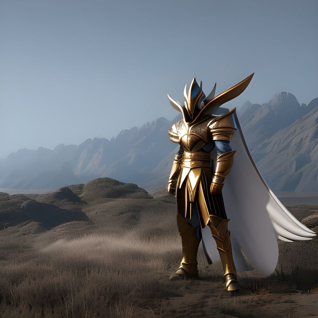 fantasy knight in full armor - AI Generated Artwork - NightCafe Creator