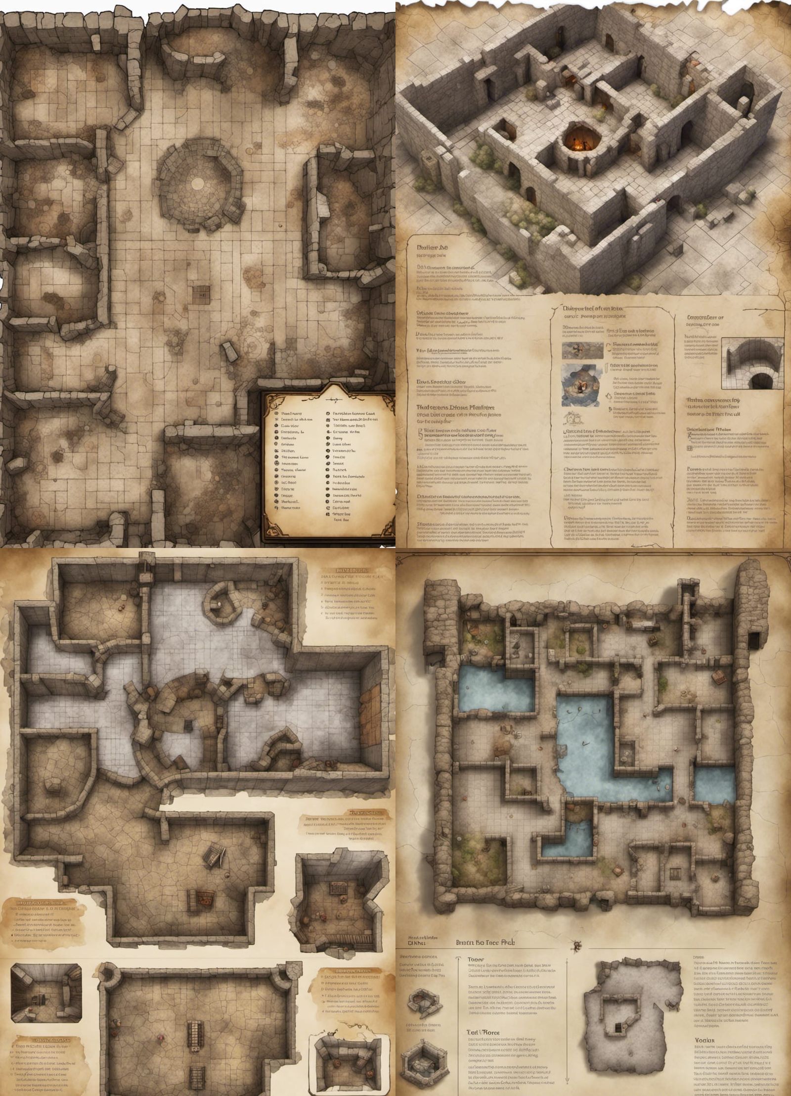 Detailed battle maps - AI Generated Artwork - NightCafe Creator