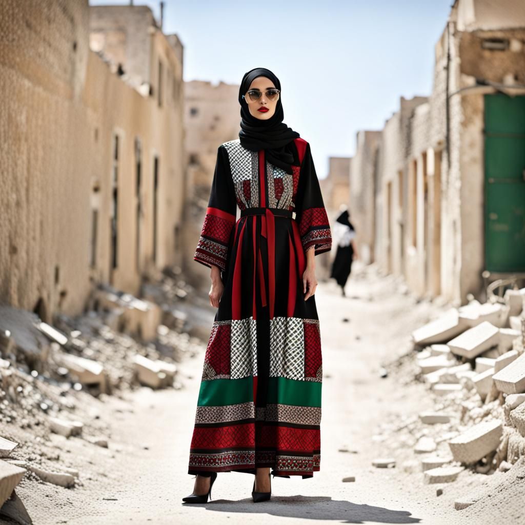Fashion palestine - AI Generated Artwork - NightCafe Creator