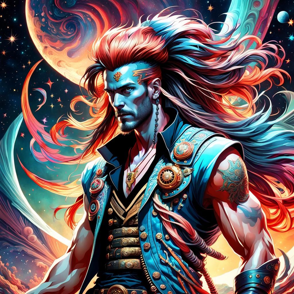 Alien Pirate - AI Generated Artwork - NightCafe Creator