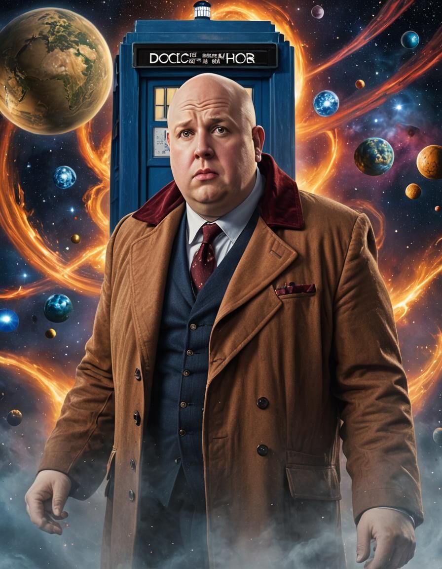 Matt Lucas as doctor who's companion Nardole - AI Generated Artwork ...