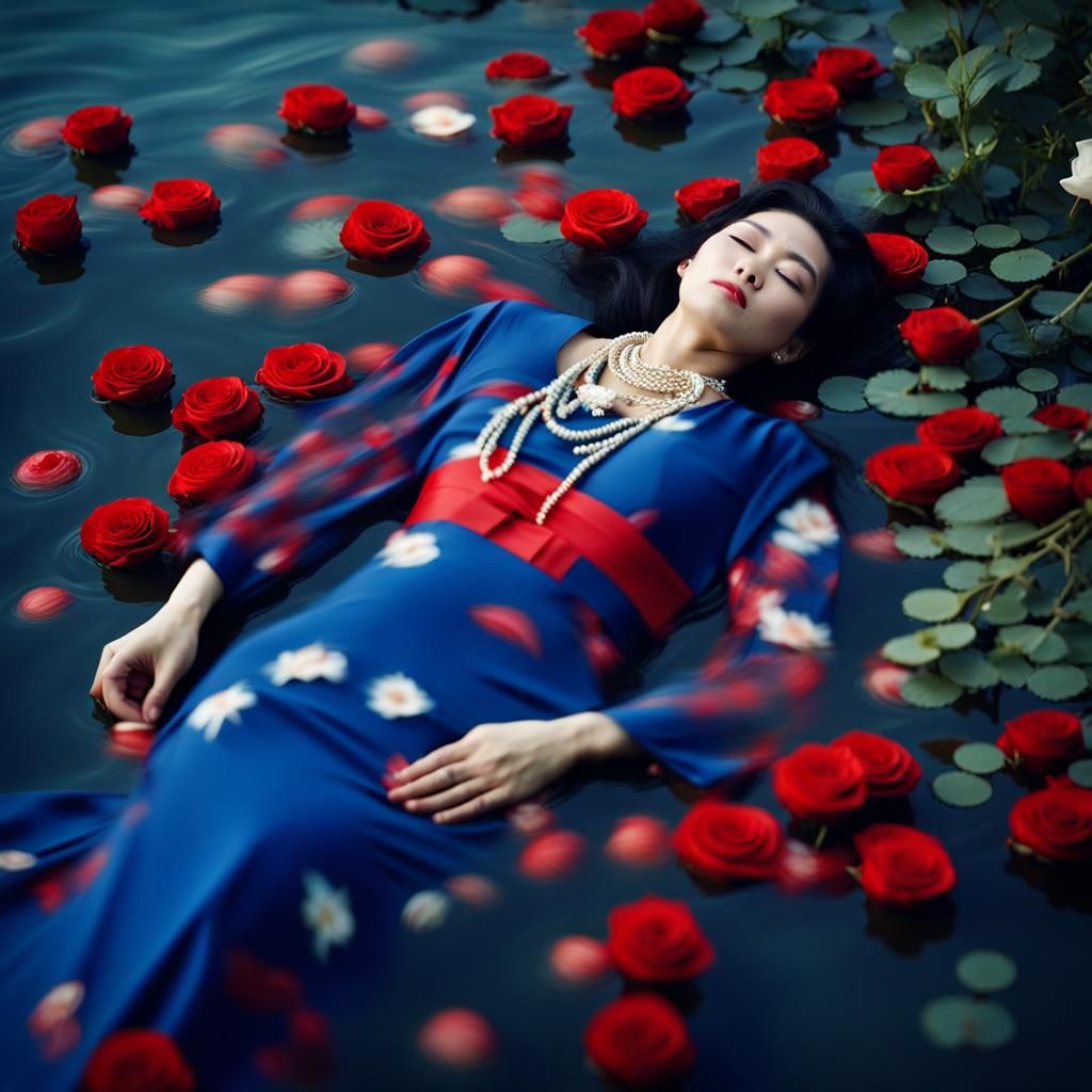 ophelia - AI Generated Artwork - NightCafe Creator