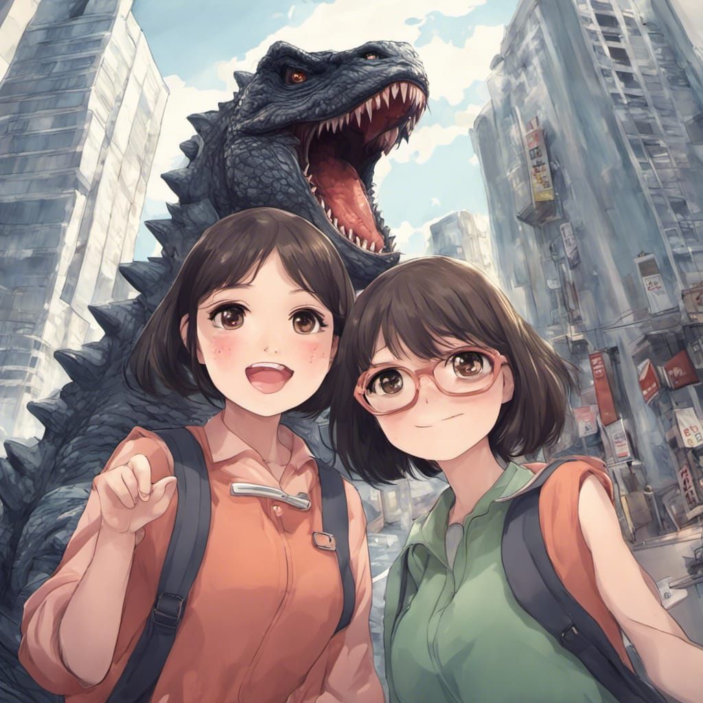 Godzilla - AI Generated Artwork - NightCafe Creator