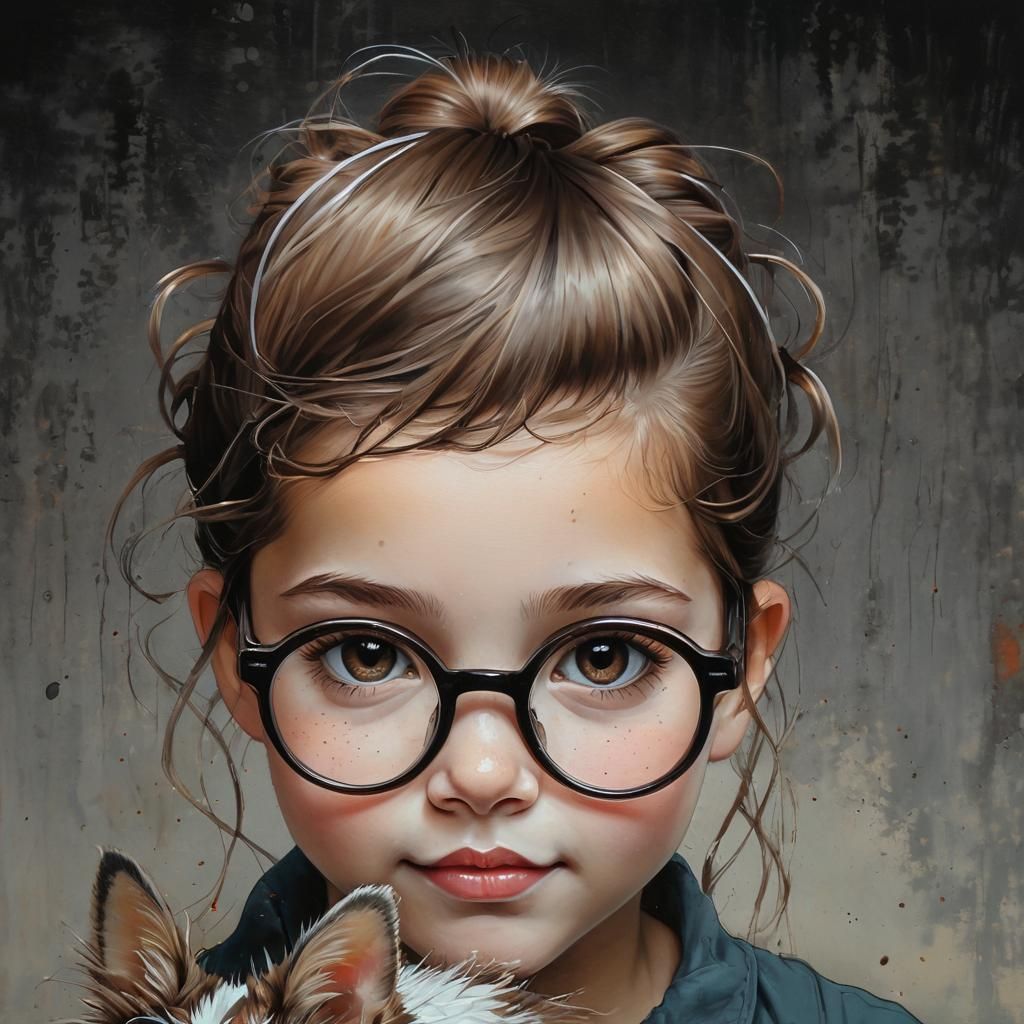 little girl - AI Generated Artwork - NightCafe Creator