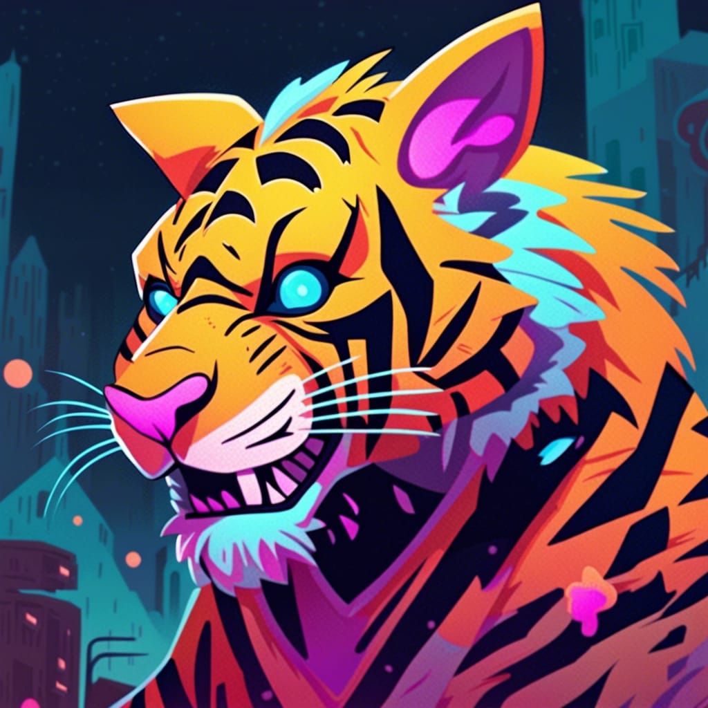 A tiger - AI Generated Artwork - NightCafe Creator