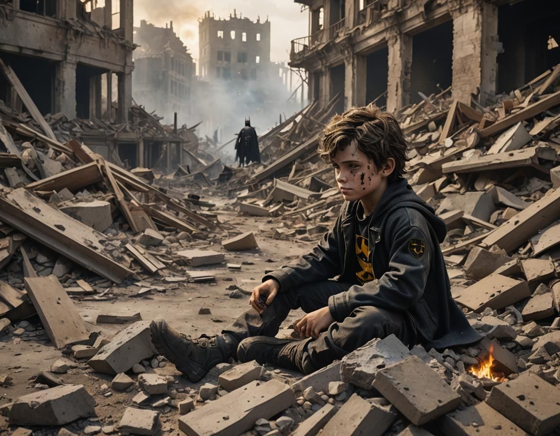 Post-apocalyptic superhero - AI Generated Artwork - NightCafe Creator