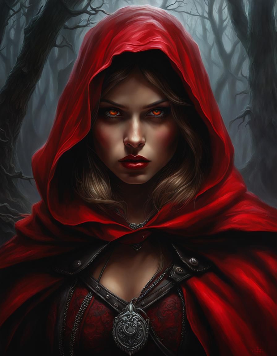 Little Red Riding Hood - AI Generated Artwork - NightCafe Creator
