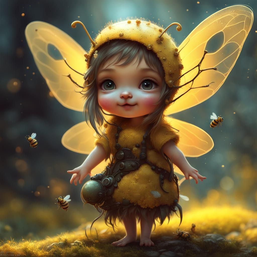Bees - AI Generated Artwork - NightCafe Creator