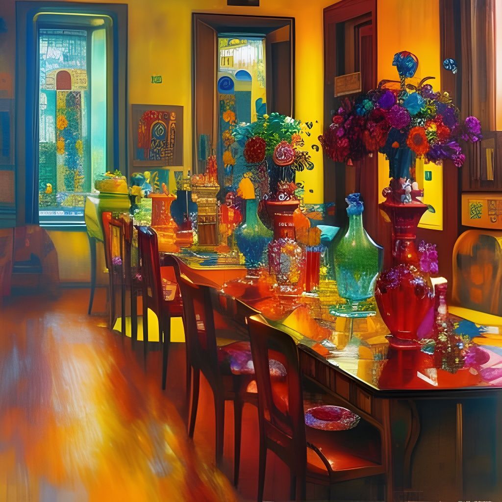 Table - AI Generated Artwork - NightCafe Creator