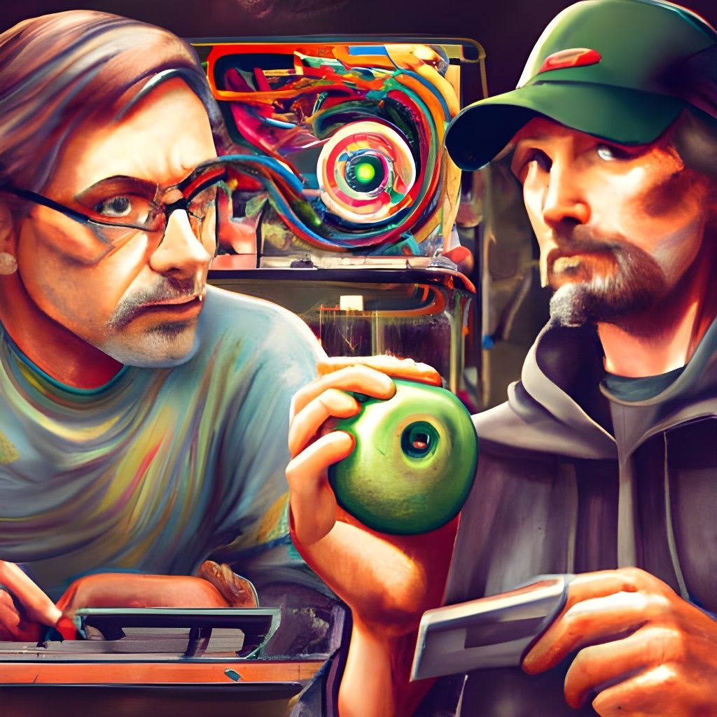 Computer pioneers - AI Generated Artwork - NightCafe Creator