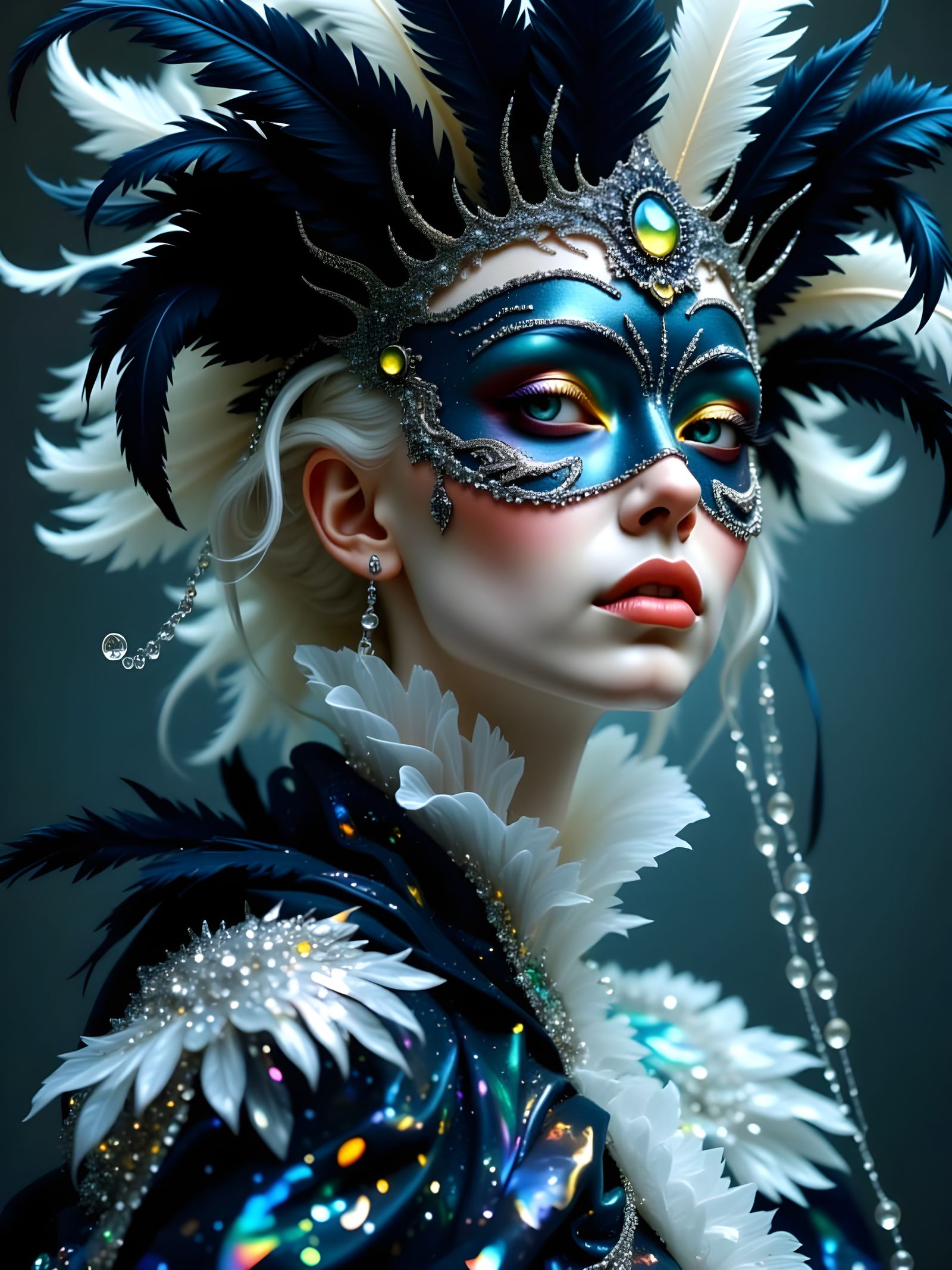 Venetian masquerade mask - Venetian masquerade mask