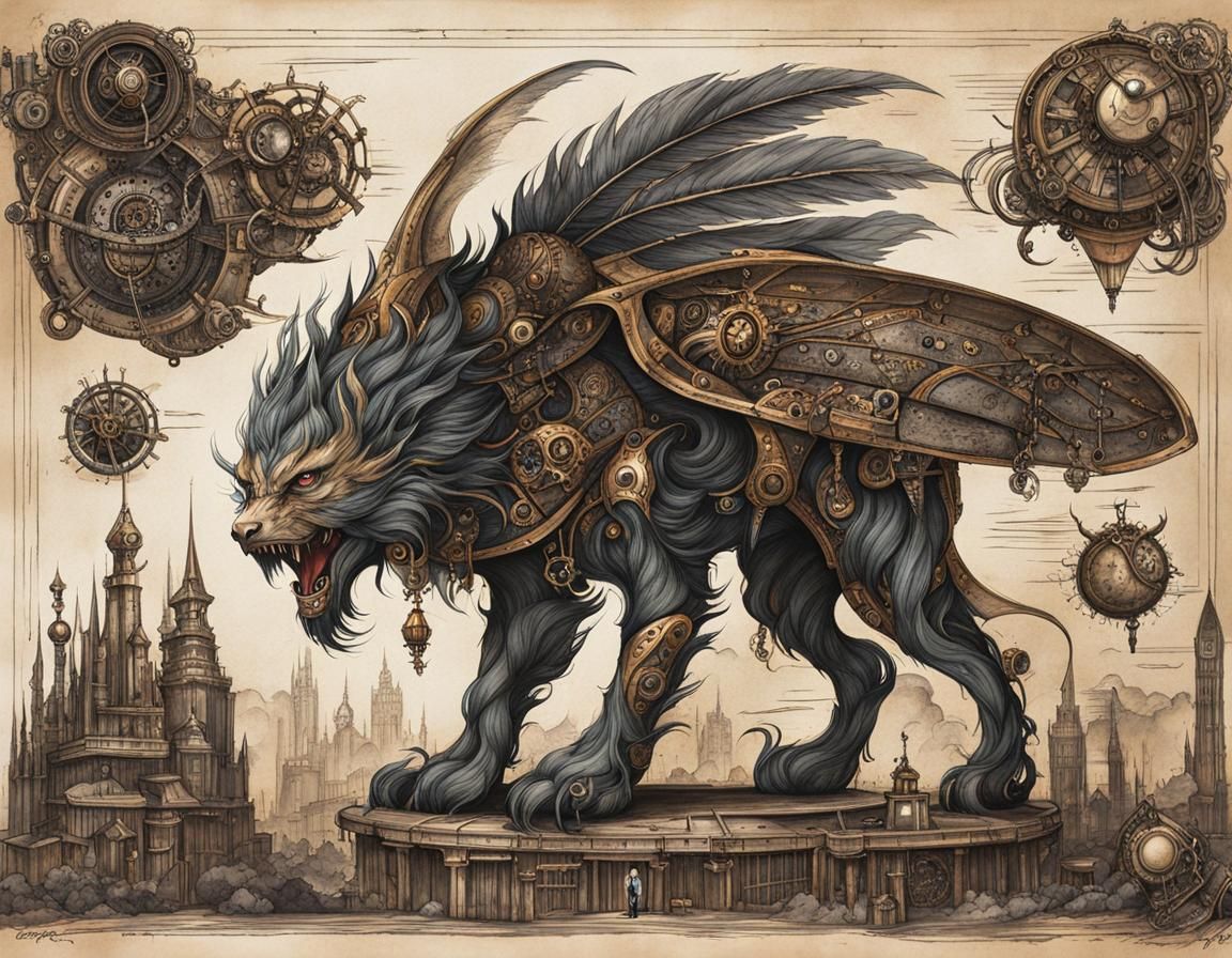 Manticore - AI Generated Artwork - NightCafe Creator