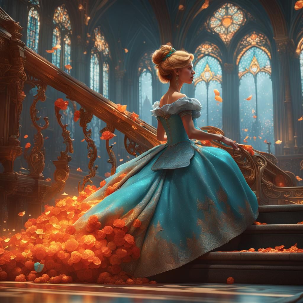 Cinderella - AI Generated Artwork - NightCafe Creator