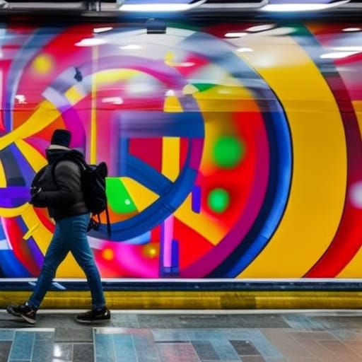 subway graffiti - AI Generated Artwork - NightCafe Creator