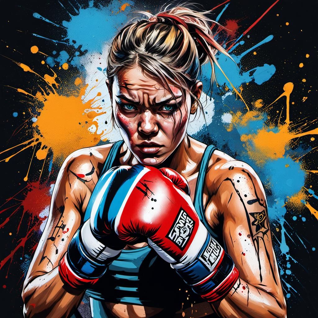 Ready for the final PUNCH 💥 - AI Generated Artwork - NightCafe Creator