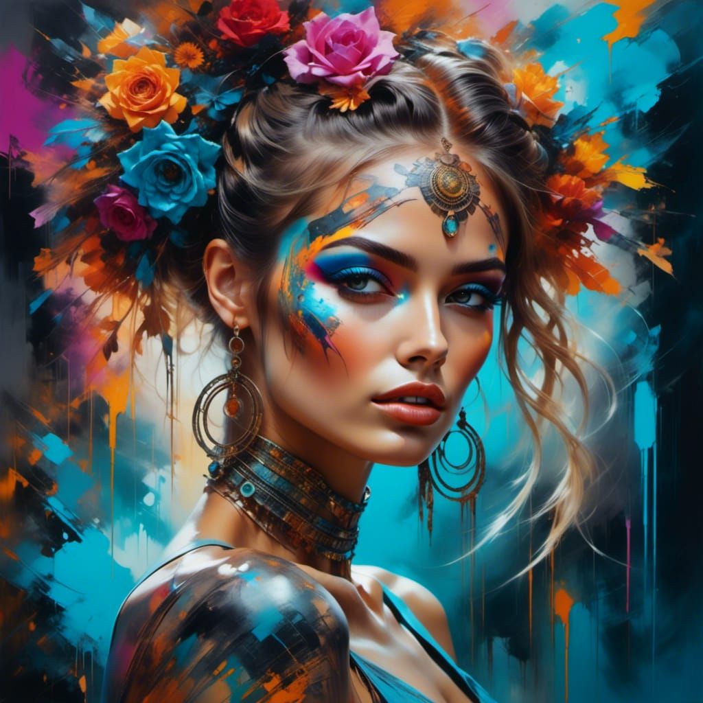 Study 2 - MJ + HP - AI Generated Artwork - NightCafe Creator