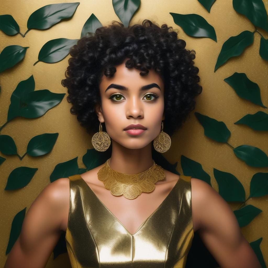 IVY: Beautiful Afro-Latina woman - AI Generated Artwork - NightCafe Creator