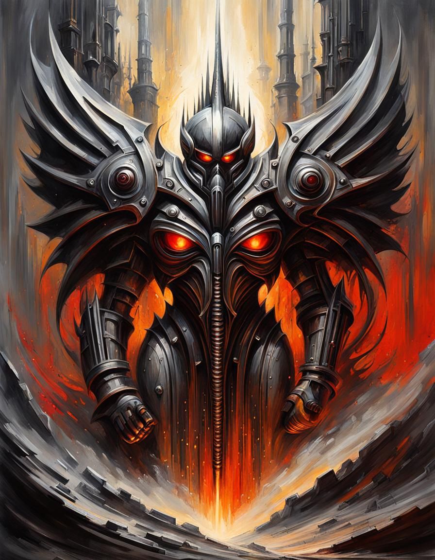 Gothic warrior - AI Generated Artwork - NightCafe Creator