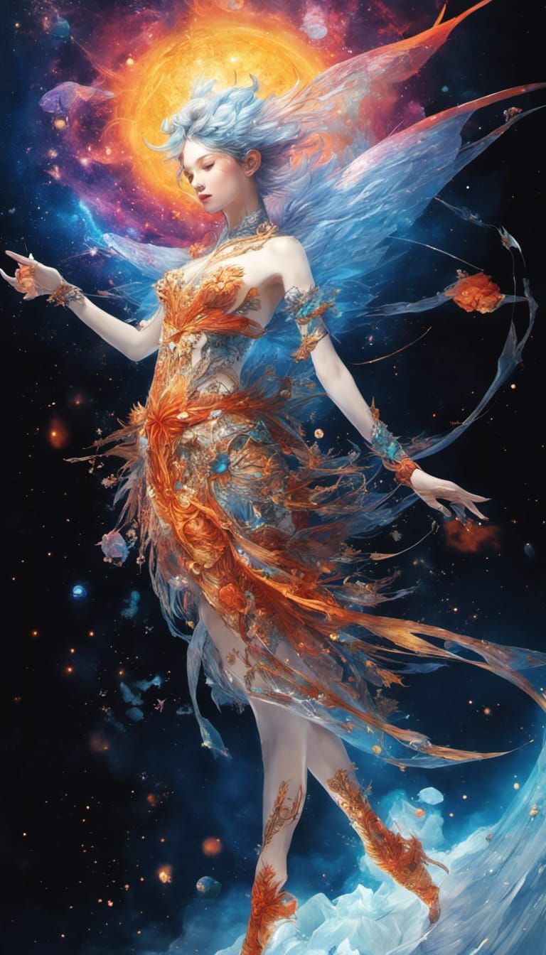 Sun Fairy - AI Generated Artwork - NightCafe Creator