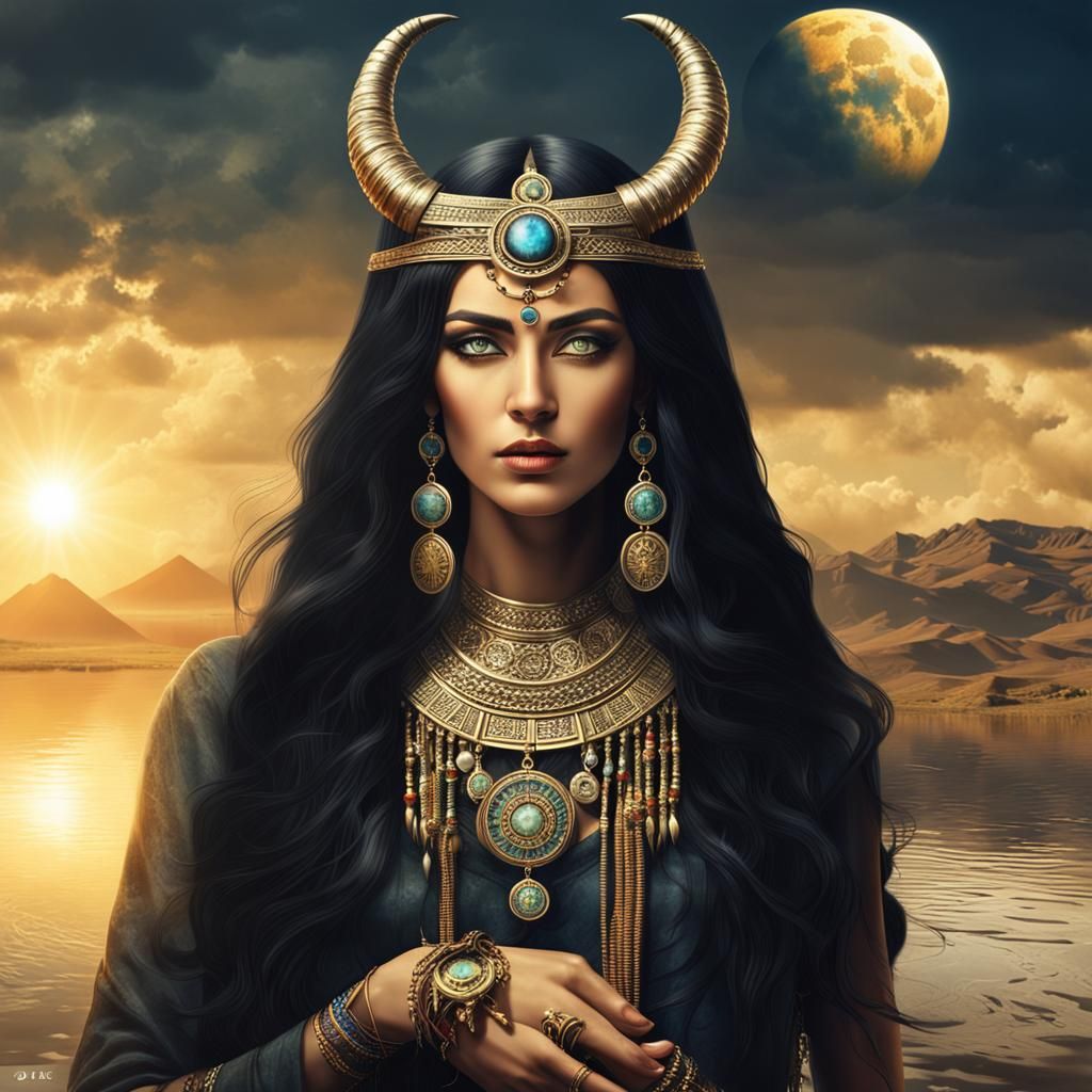 Hathor - AI Generated Artwork - NightCafe Creator