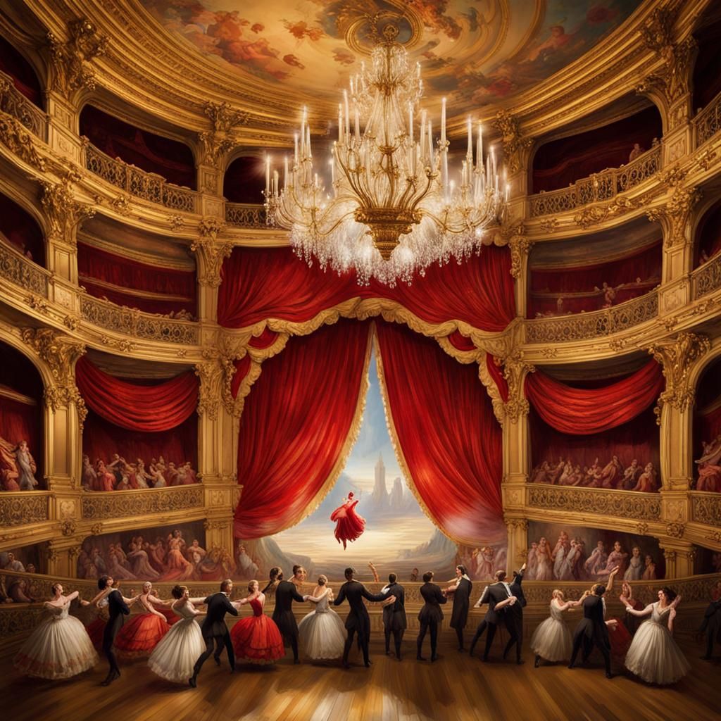 The phantoms of the opera - AI Generated Artwork - NightCafe Creator