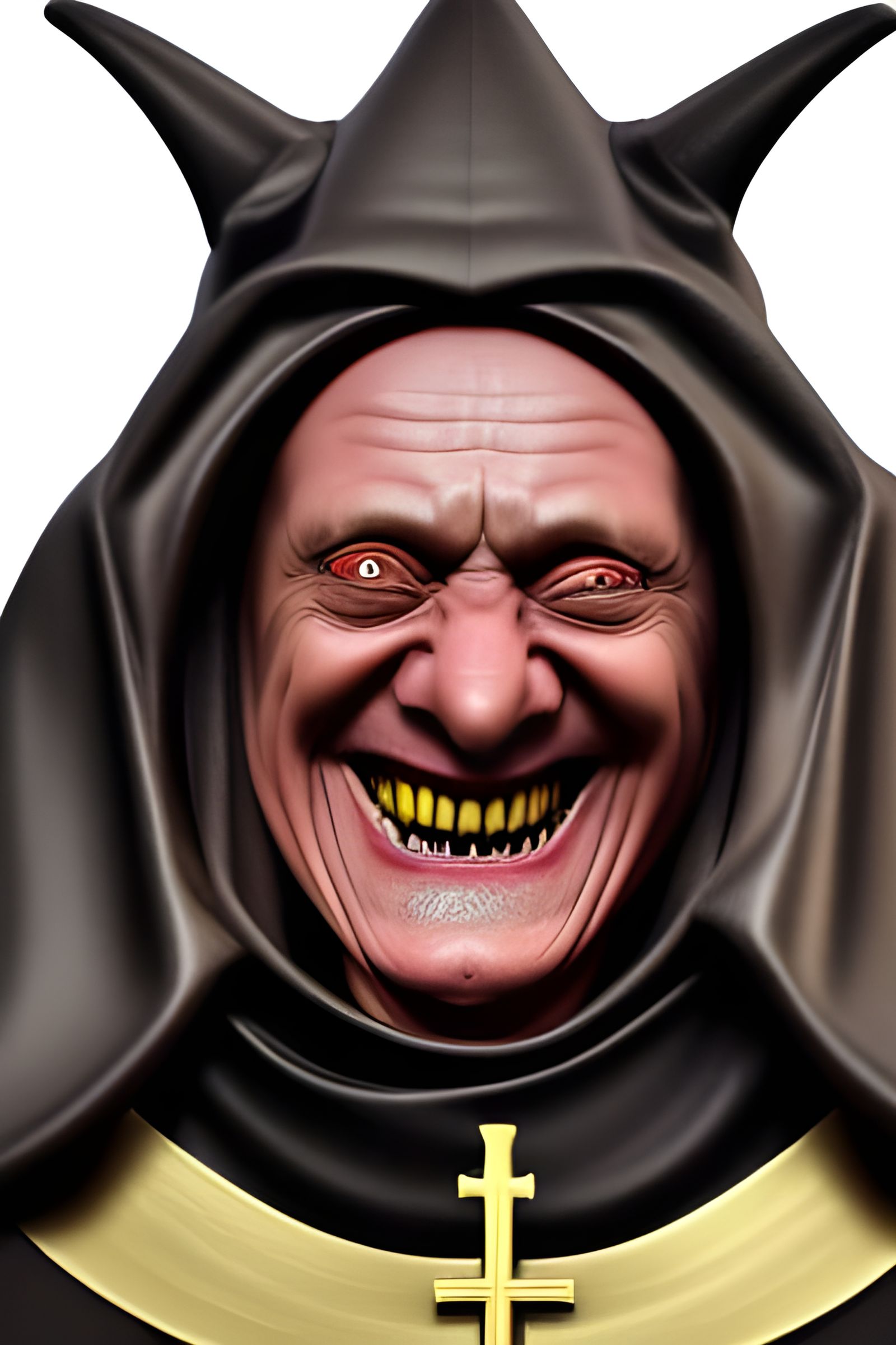 Demon Priest - AI Generated Artwork - NightCafe Creator