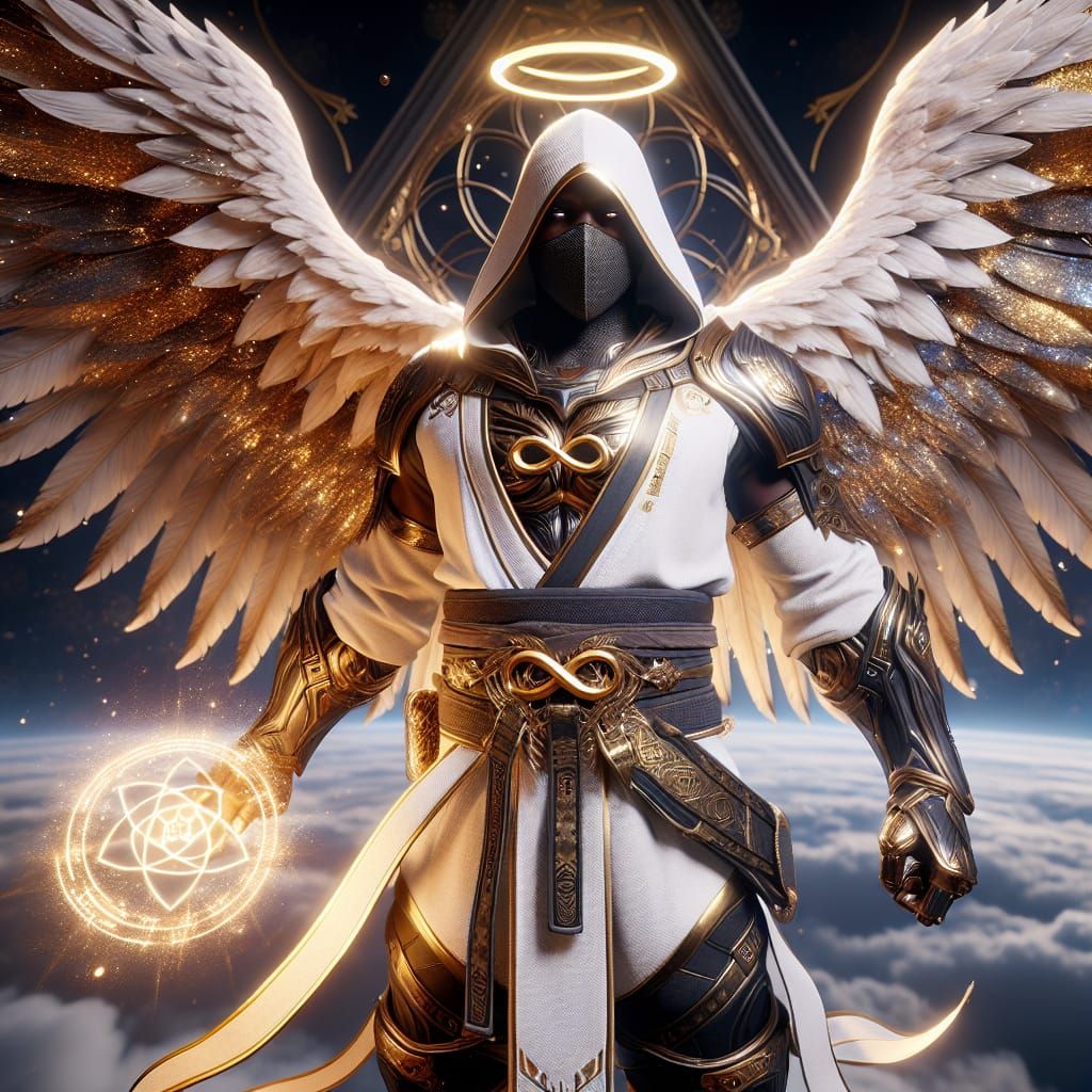 The Angelic Knight defends Earth - The Angelic Knight defend...